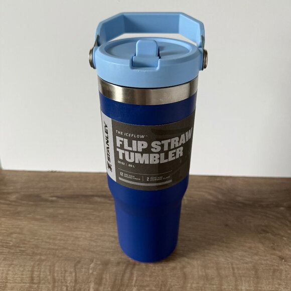 Stanley | Dining | Stanley The Iceflow Flip Straw Tumbler 3 Oz Blue ...